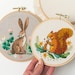 Hand Embroidery - SQUIRREL Pattern, Beginner Step by Step Video ...