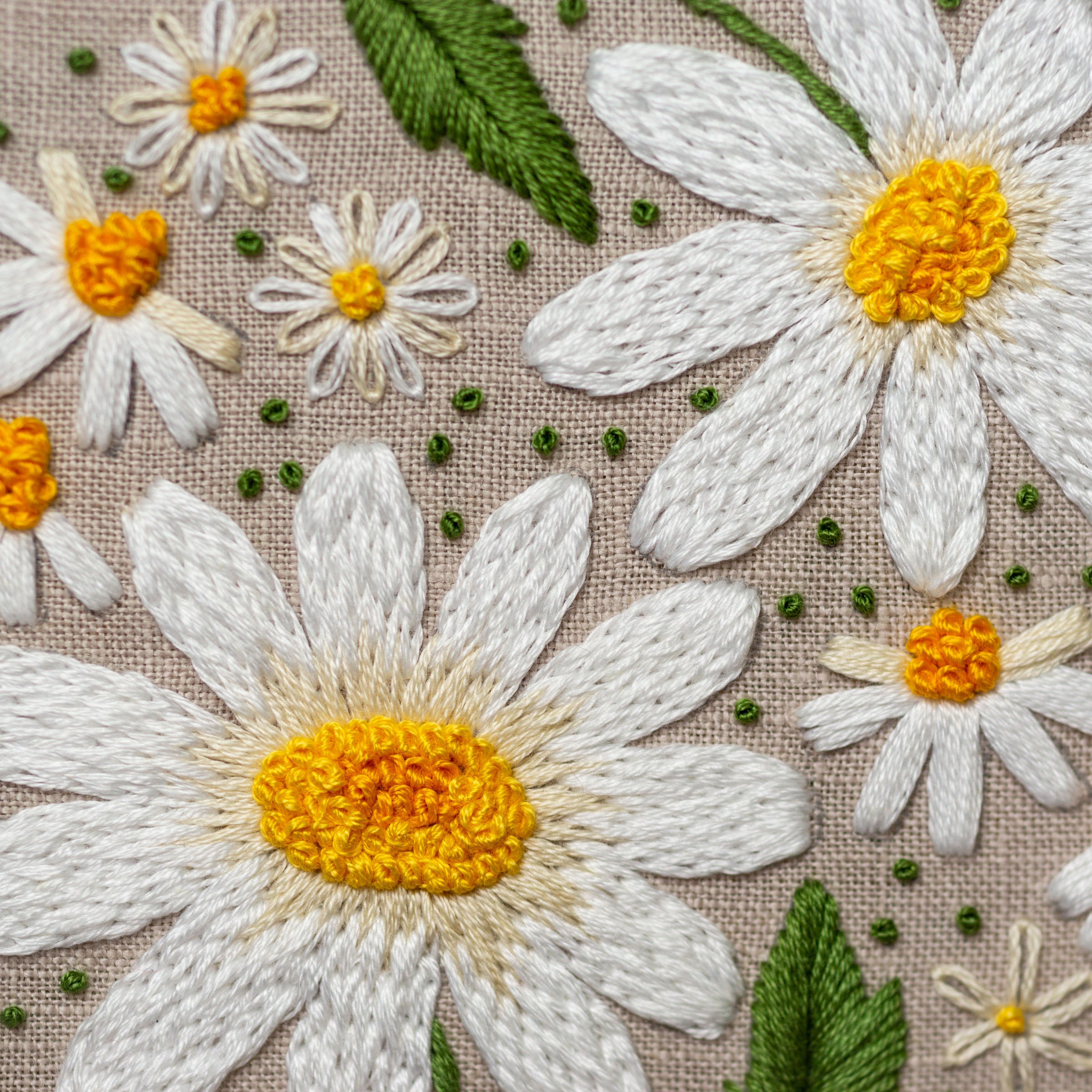 Hand Embroidery Pattern DAISY FIELD - Etsy