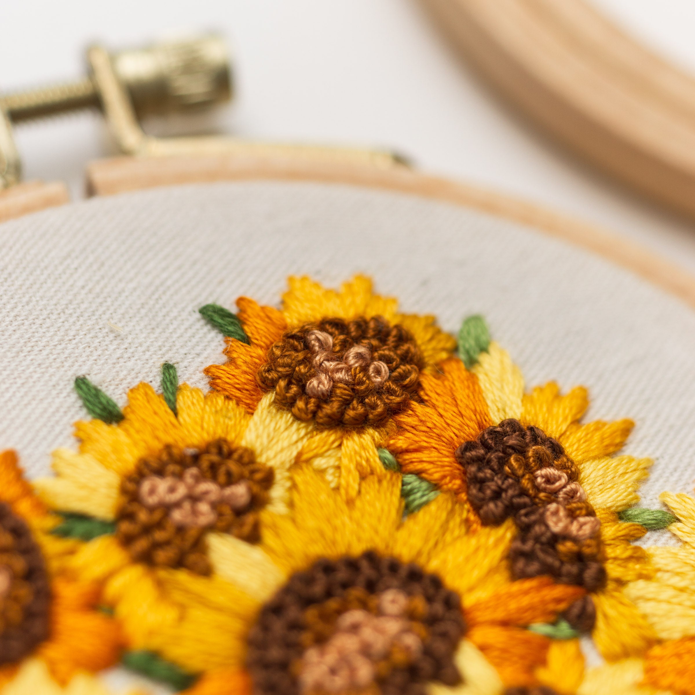 Hand Embroidery Pattern SUNFLOWERS BOUQUET Digital Download - Etsy