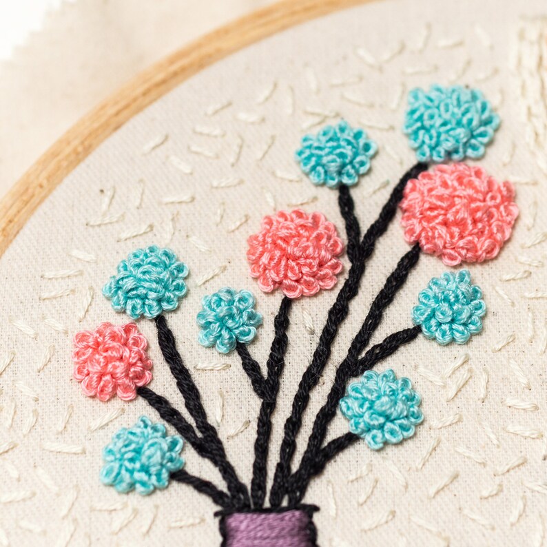 Embroidery Pattern PDF MODERN INTERIOR Hoop Art | Etsy