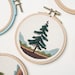 Hand Embroidery Pattern - Pine Tree Embroidery, Intermediate Level ...