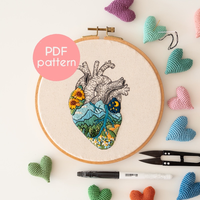 Pdf Embroidery - Etsy
