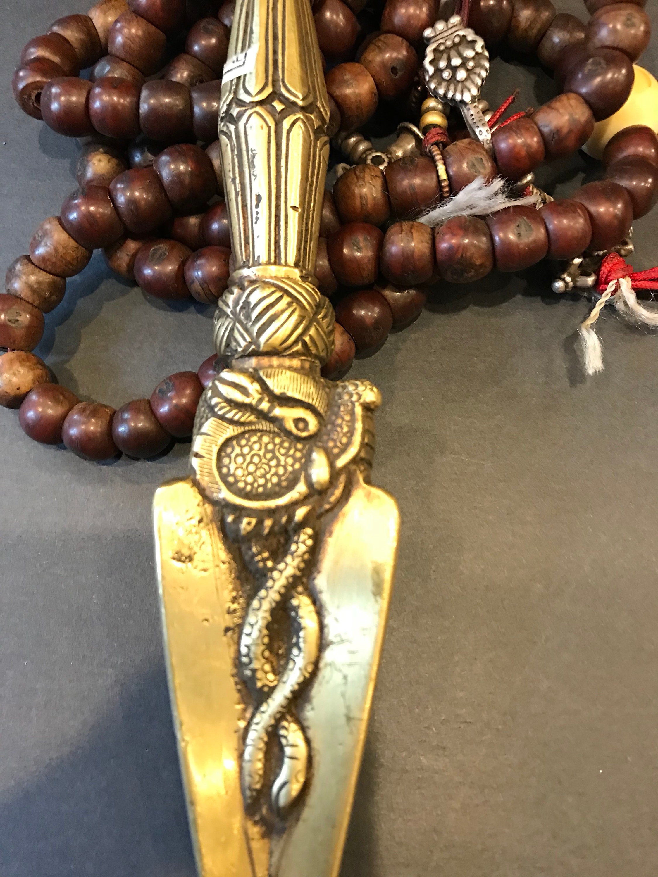 Solid Brass Vajra KilaPhurbaRitual Dagger Buddhist dagger | Etsy