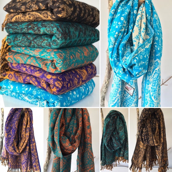 Tibetan Yak Wool Shawl/ Scarf/ Blanket Meditation Shawl - Etsy
