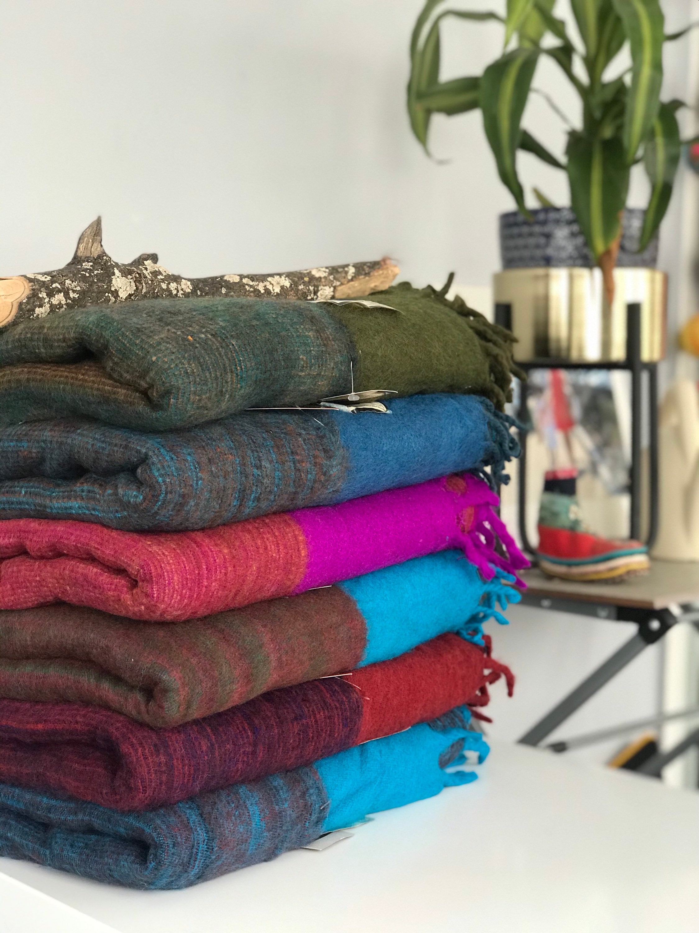 Handloom Tibet Yak Wool Shawl/blanket/winter Shawl/big Scarf - Etsy