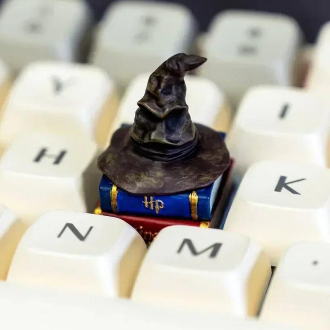 Artisan Keycaps Creative Wizard Hat Resin Handmade Gamer Mechanical ...
