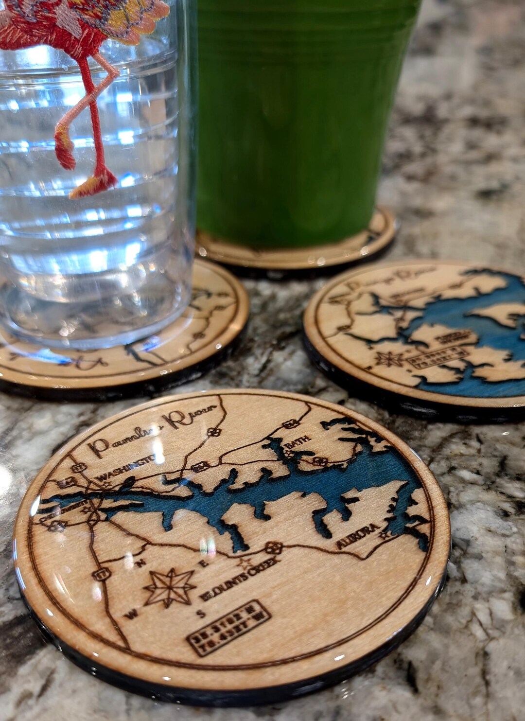 Coaster River Map | Pamlico, Pungo, Neuse Rivers and Albemarle Sound ...