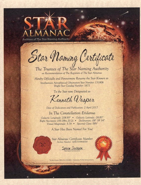 Custom Star Name Print - Etsy