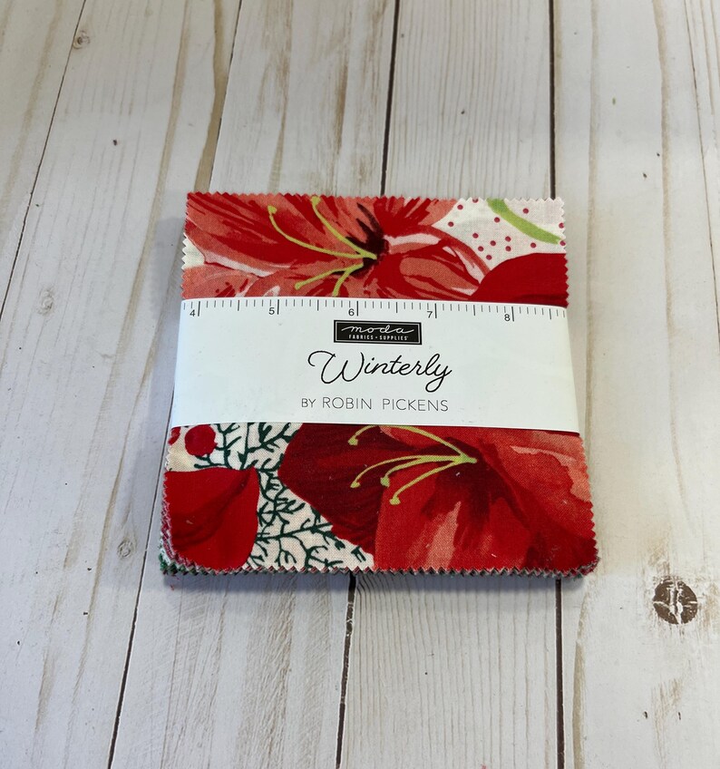 Winterly by Robbin Pickens Charm Pack Precut 5 Inch Cotton Fabric ...