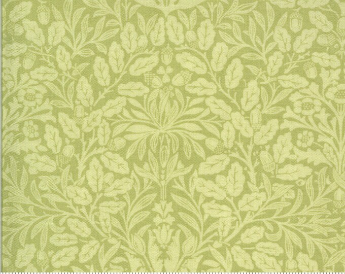 Dover Acorn Damask Sprig Brenda Riddle of Acorn Quilts for Moda 100% ...