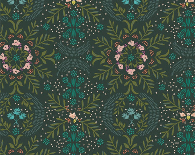 High Thread Count Fabric Firefly Slumber for Velvet by Amy Sinibaldi ...