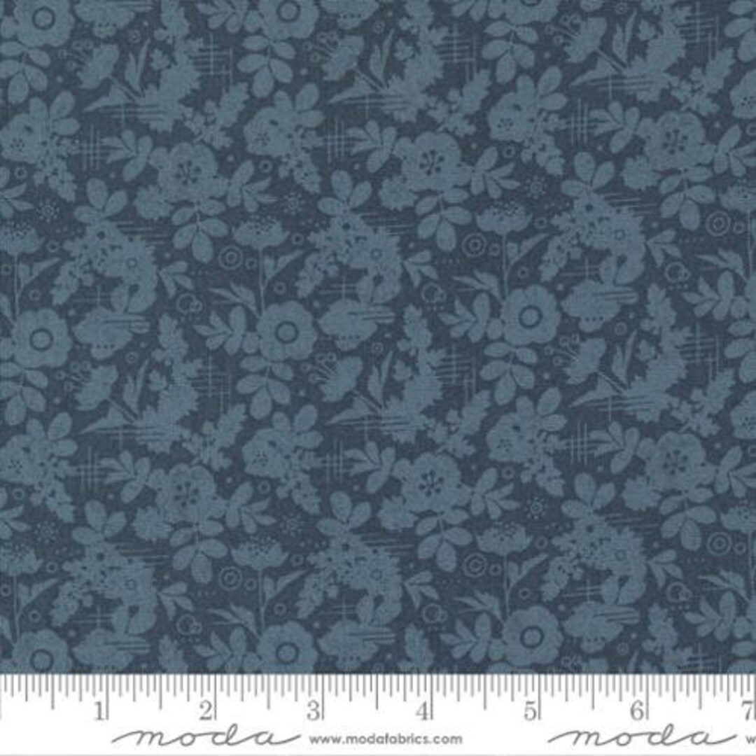 Decorum Honor Admirable Floral Fabric by Basic Grey for Moda 100% ...