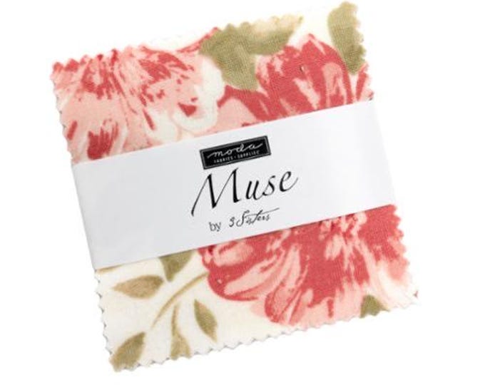 Muse Charm Pack 5" Precut Fabric Squares by 3 Sisters for Moda 44390PP ...