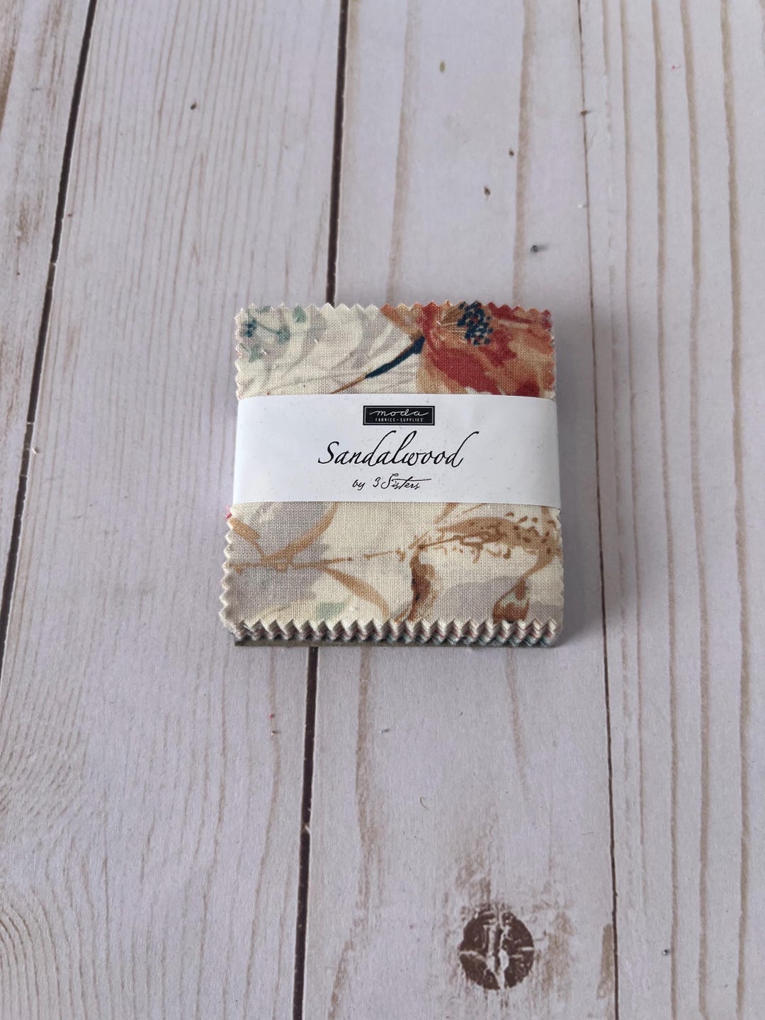 Sandalwood Mini Charm Pack by 3 Sisters for Moda 42 2.5”x2.5” Squares ...
