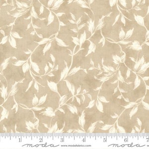 Cascade Fabric Budding Vines in Sky by 3 Sisters for Moda 100% Cotton ...