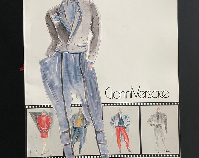 1980s Gianni Versace Collection Autumn/winter 1982-1983 - Etsy