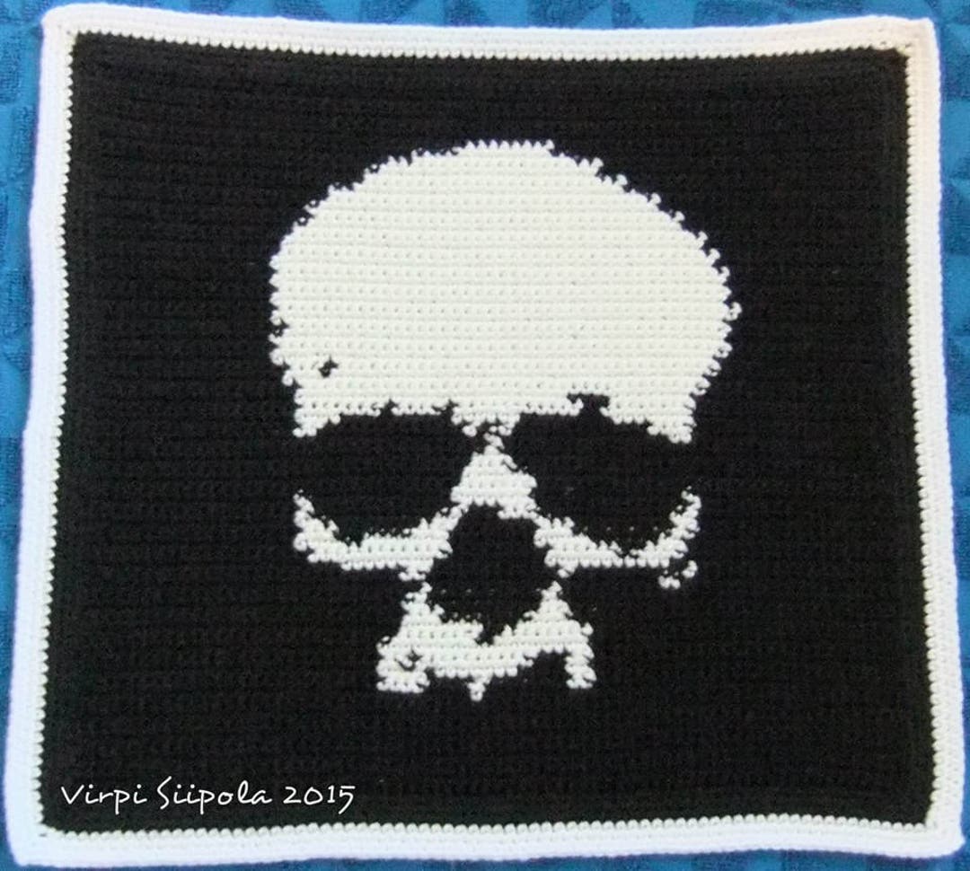 Small Skull Crochet/knitting Pattern. EASY! - Etsy