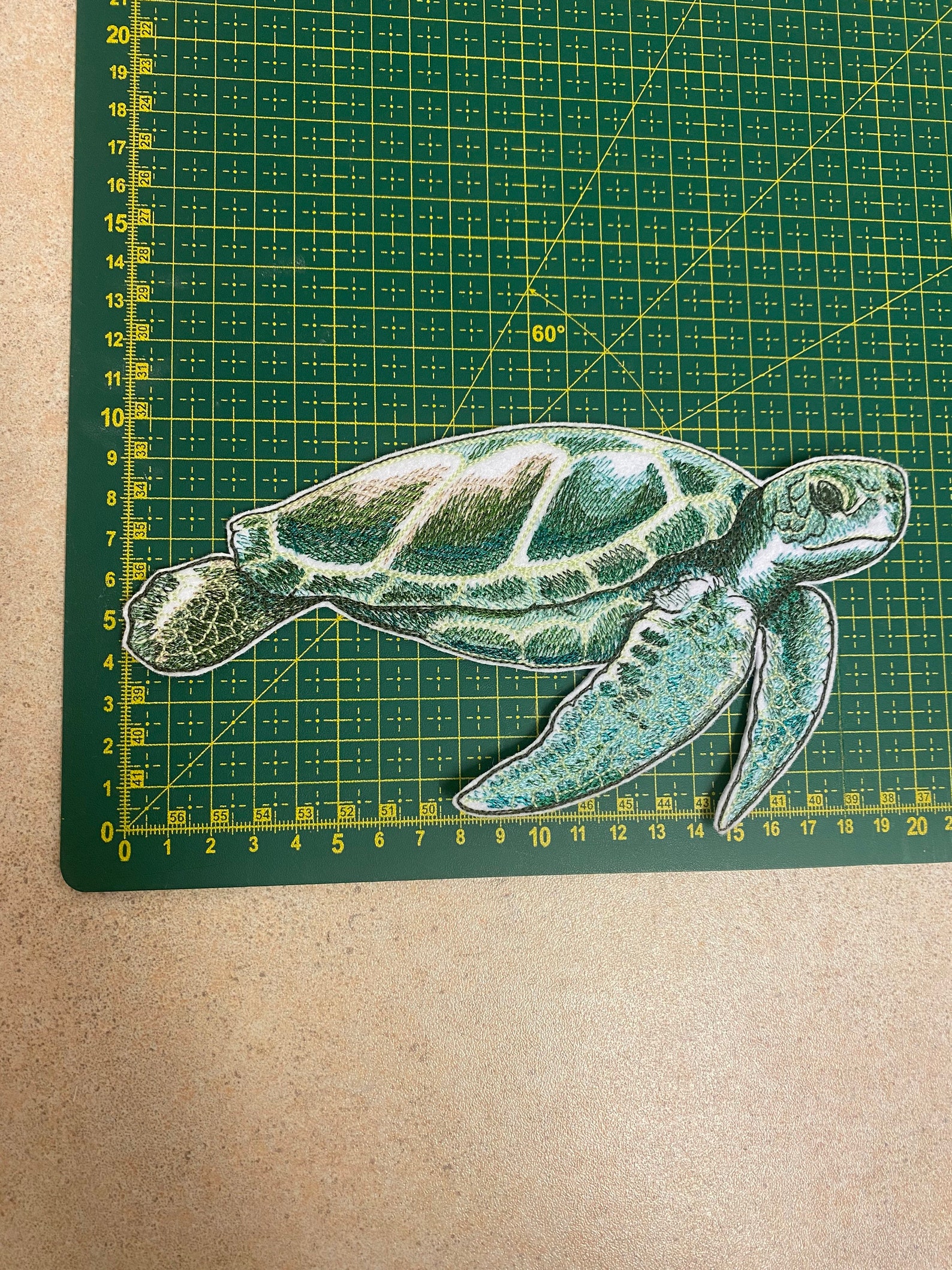 Sea Turtle Fusible Patch, Tortoise Iron on Applique, Sea, Ocean ...
