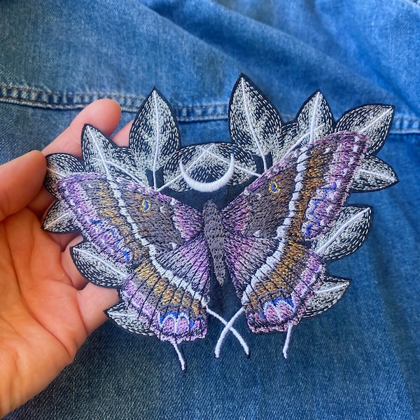 Embroidered Butterfly Patches - Etsy