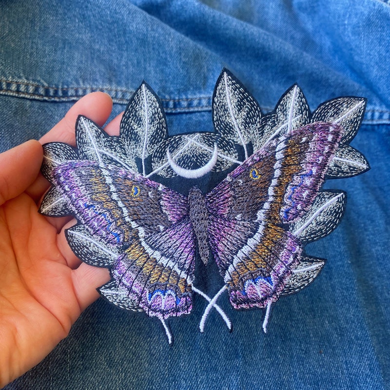 Large Embroidered Patch - Etsy