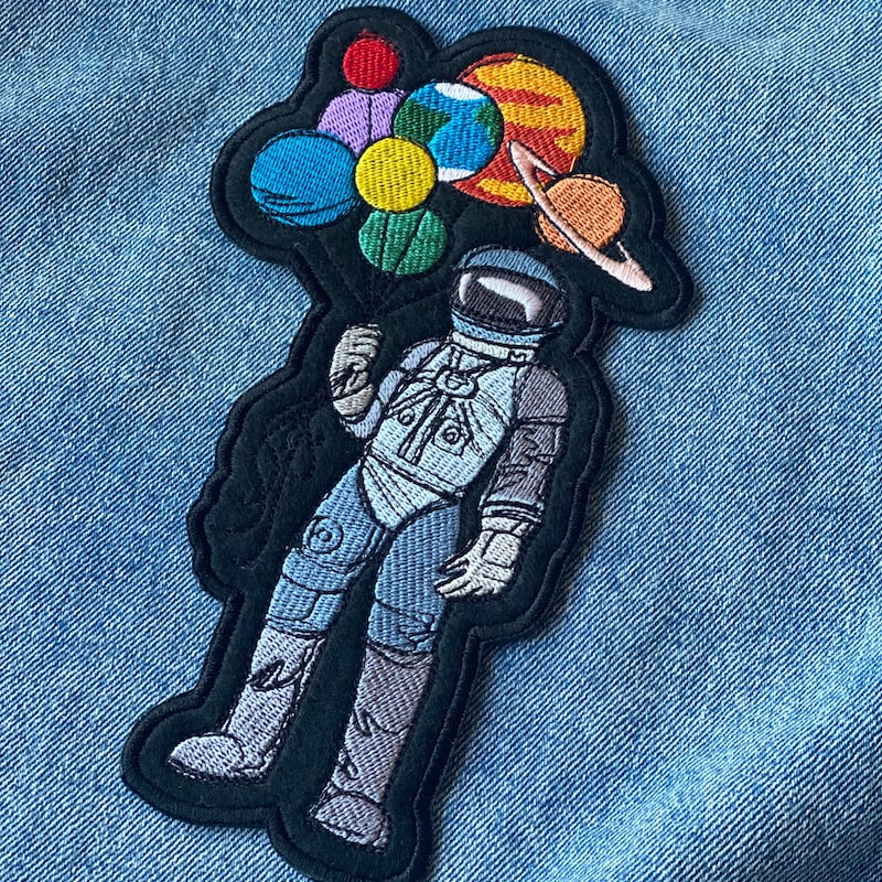 Astronaut Patch - Etsy