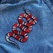 Coral Red Snake Iron on Patch, Cobra Badge, Rattlesnake Sew on Applique ...