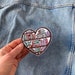 Books Iron on Patch, I Love Books Applique, Floral Book Badge, Back to ...