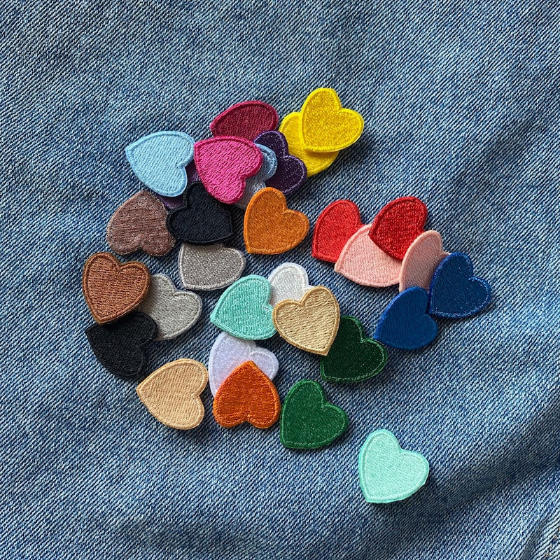 Iron Heart on Wool - Etsy UK