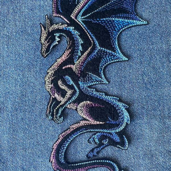 Dragon Applique - Etsy