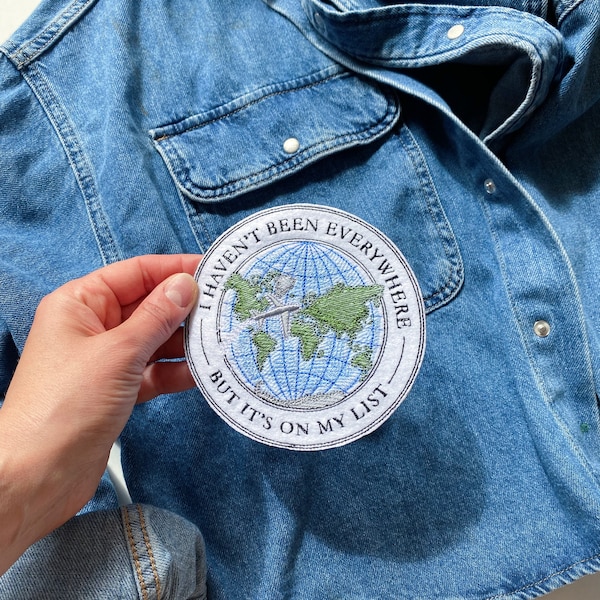 Wanderlust Patch - Etsy