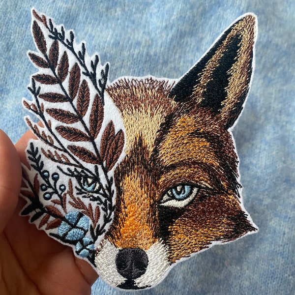 Fox Patch - Etsy