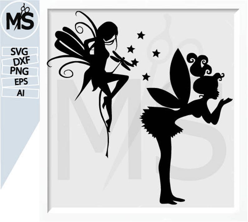 70 % Rabatt Fee Svg Fee Silhouetten Vektor-Kunst | Etsy