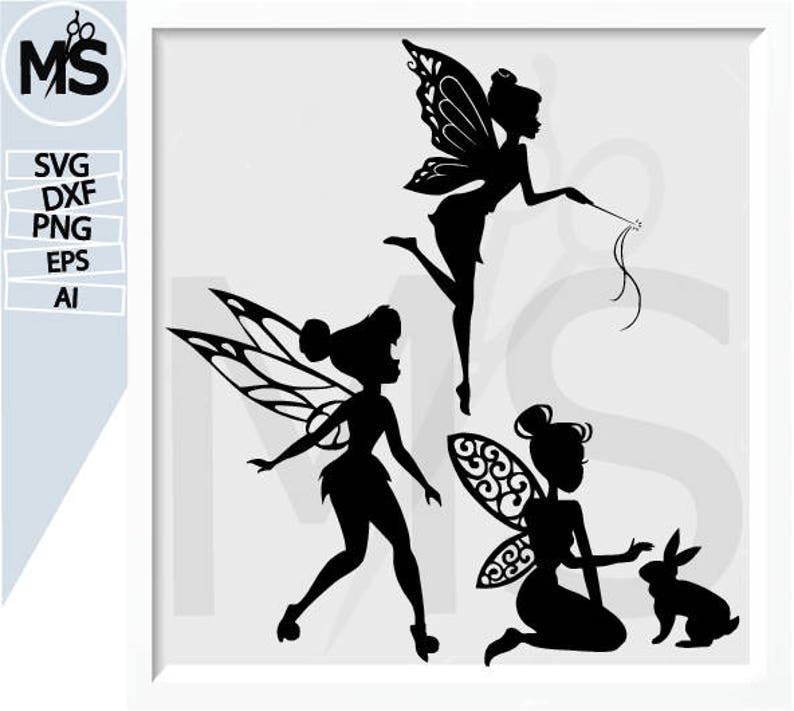 70 % Rabatt Fee Svg Fee Silhouetten Vektor-Kunst | Etsy