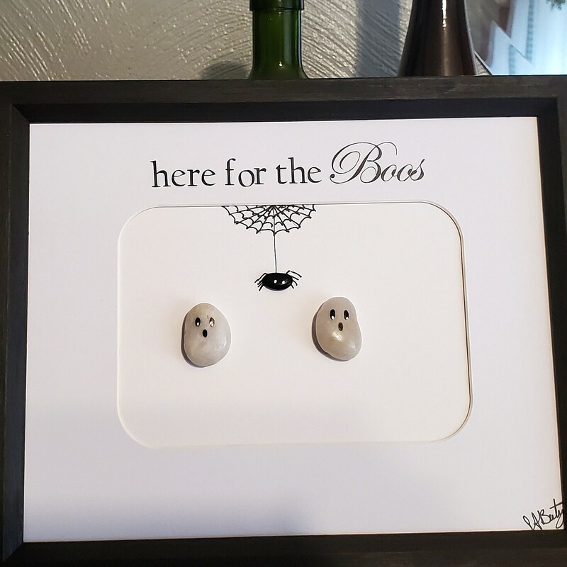 Halloween Pebble Art - Etsy