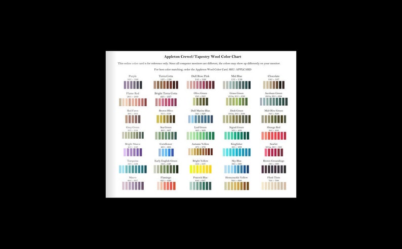 Appleton 4ply Tapestry Wool Yarn for Needlepoint 1.50 per Skein - Etsy