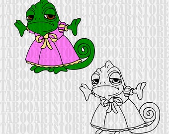 Pascal tangled svg | Etsy