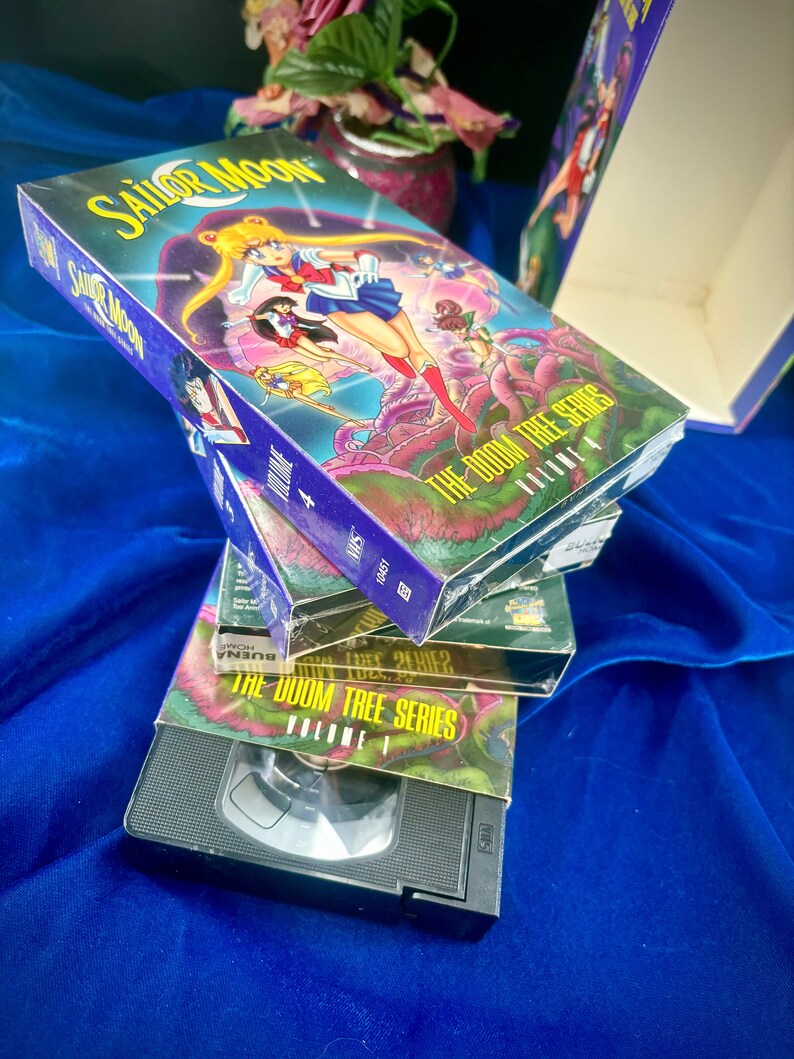 Sailor Moon the Doom Tree Series VHS Set - Etsy Canada