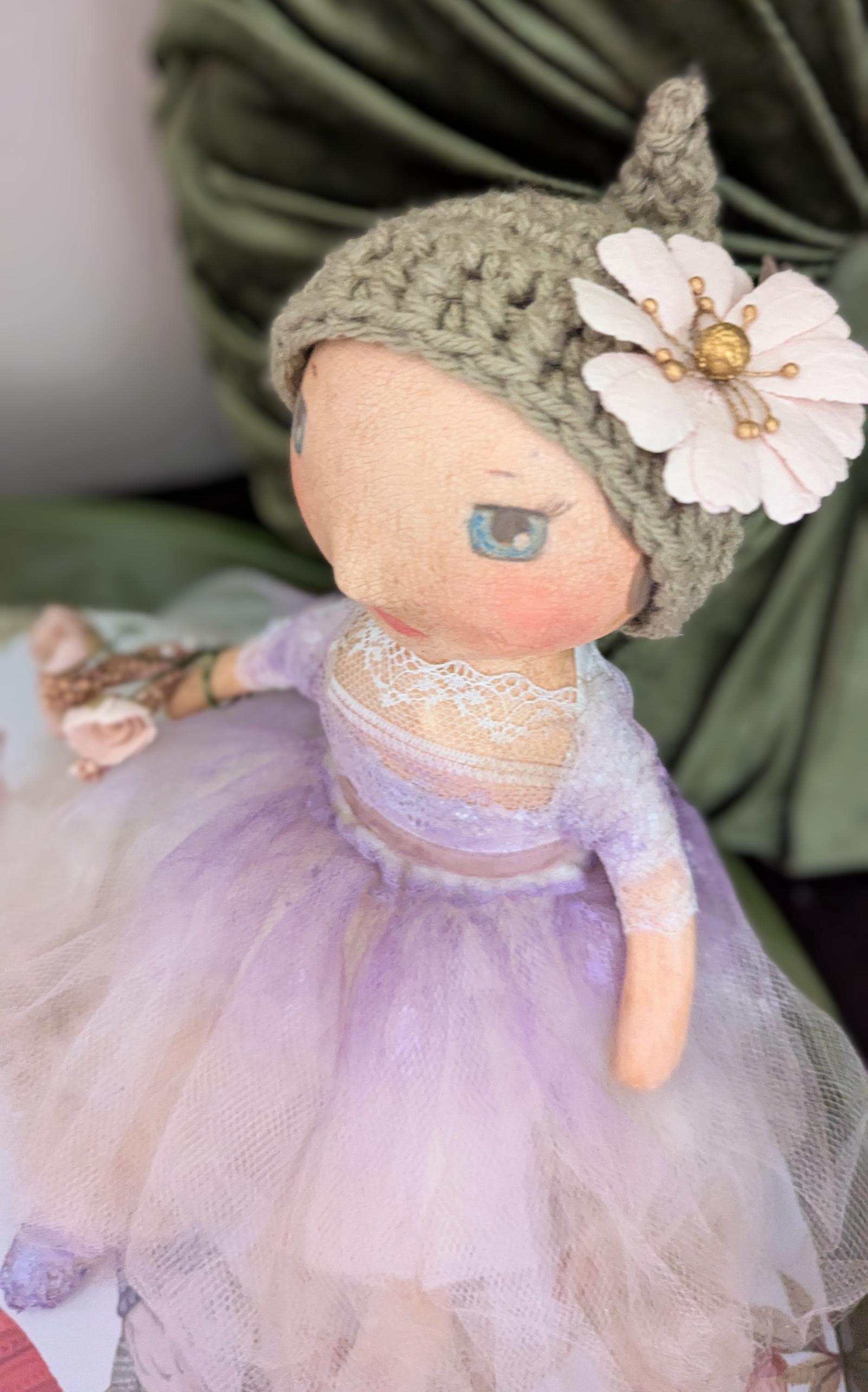 Woodland Fairy Doll, Pixie Fairy Doll, Whimsical Doll, OOAK Doll, Pixie ...