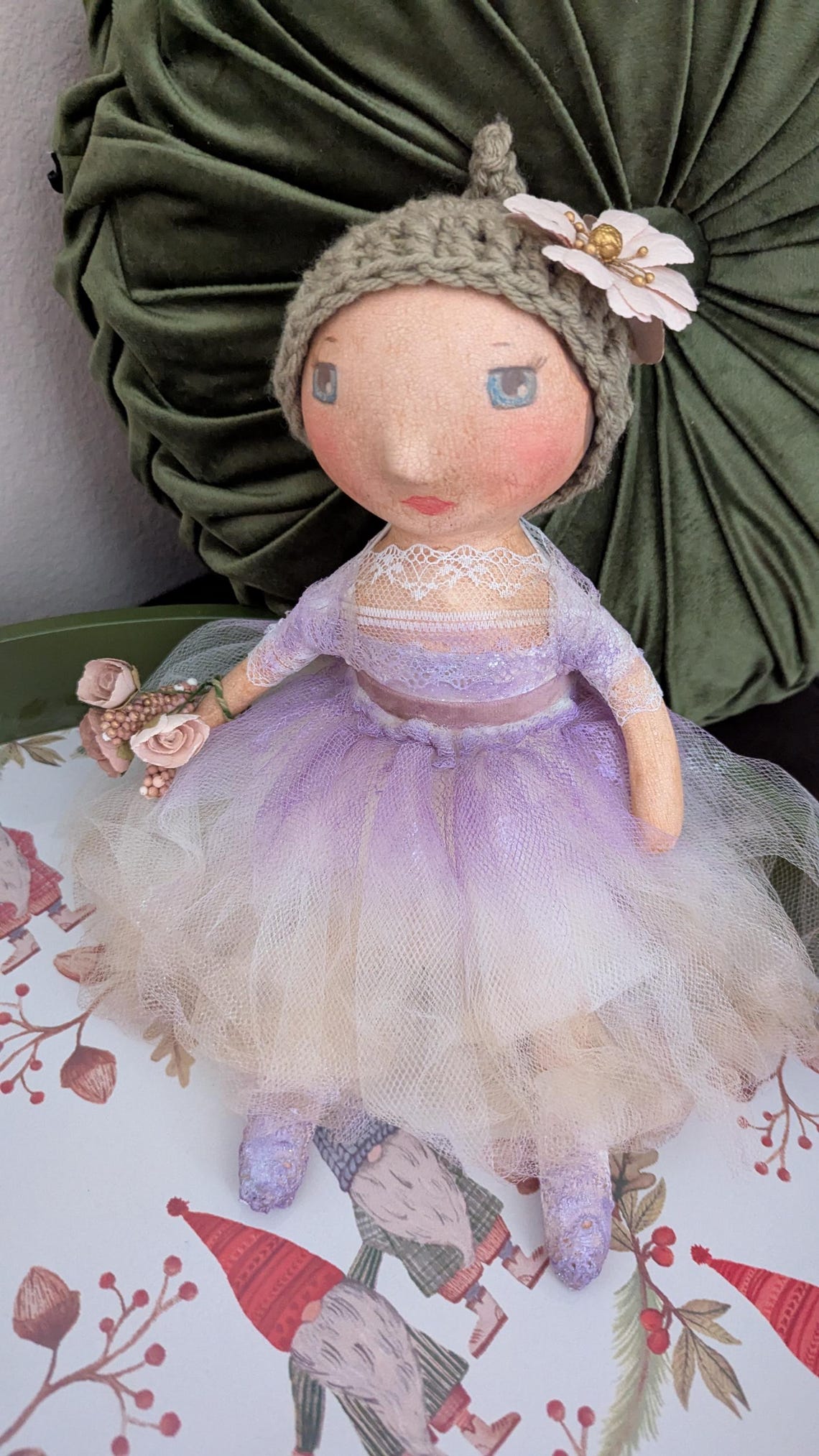 Woodland Fairy Doll, Pixie Fairy Doll, Whimsical Doll, OOAK Doll, Pixie ...