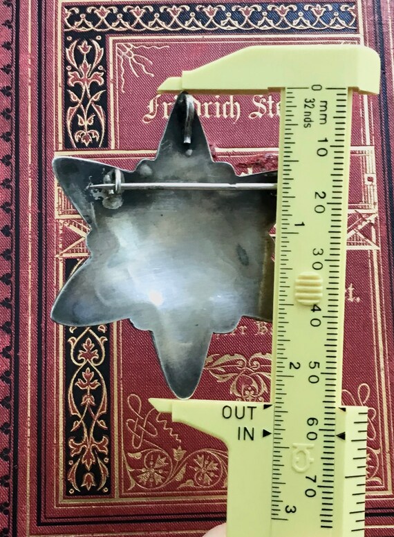 Antique Arabic? Pendant Brooch in Silver. 1800s pin w… - Gem