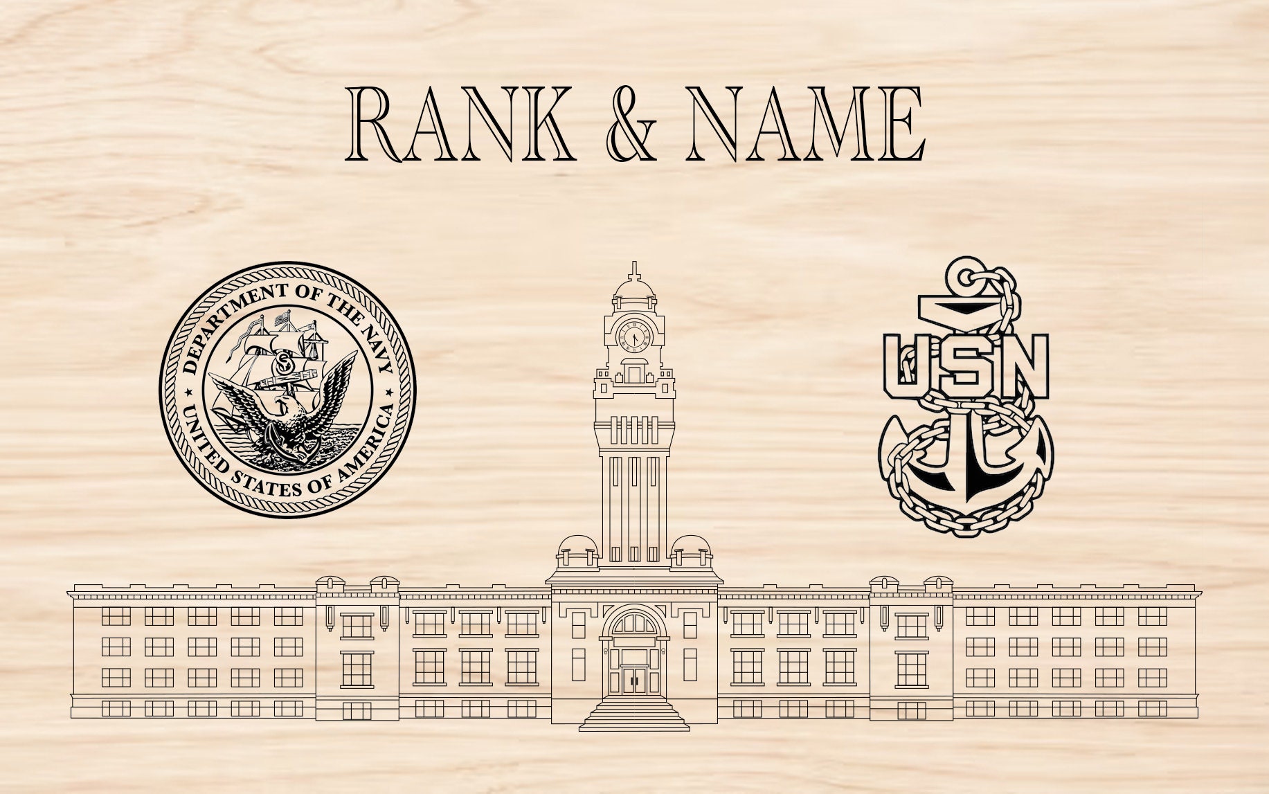 Naval Station Great Lakes Custom Memento - Etsy