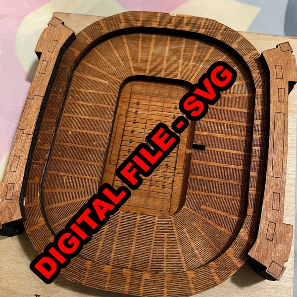 Laser Cut Stadium - Etsy