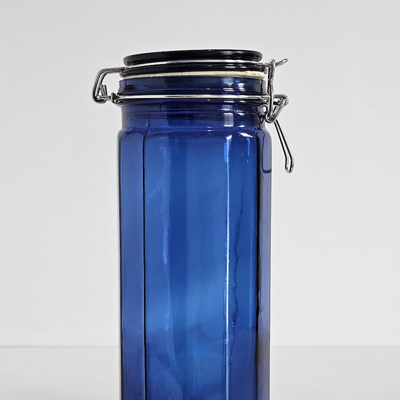 Blue Canisters - Etsy