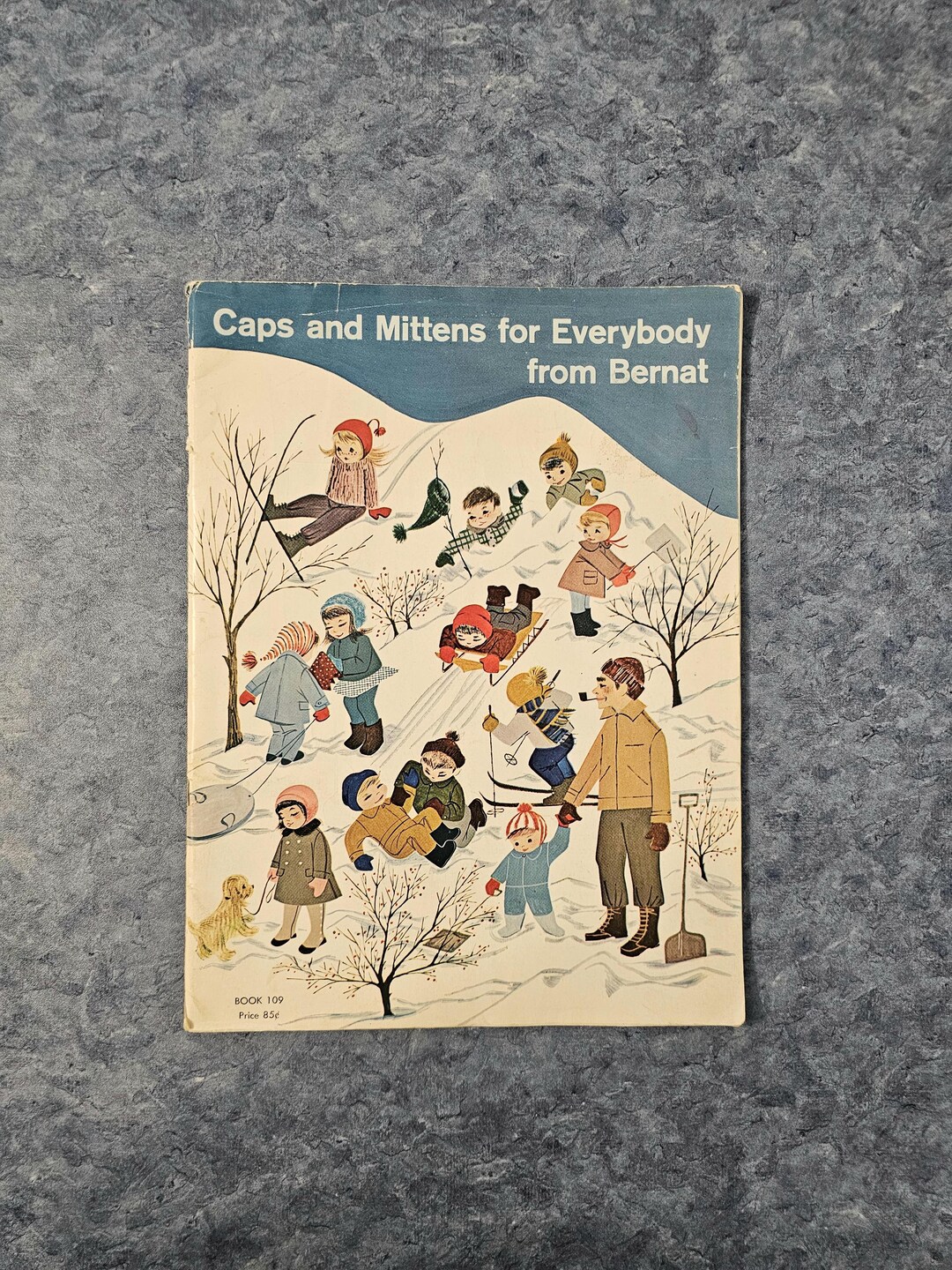 Vintage Bernat Caps and Mittens for Everybody Knitting Book # 109 ...