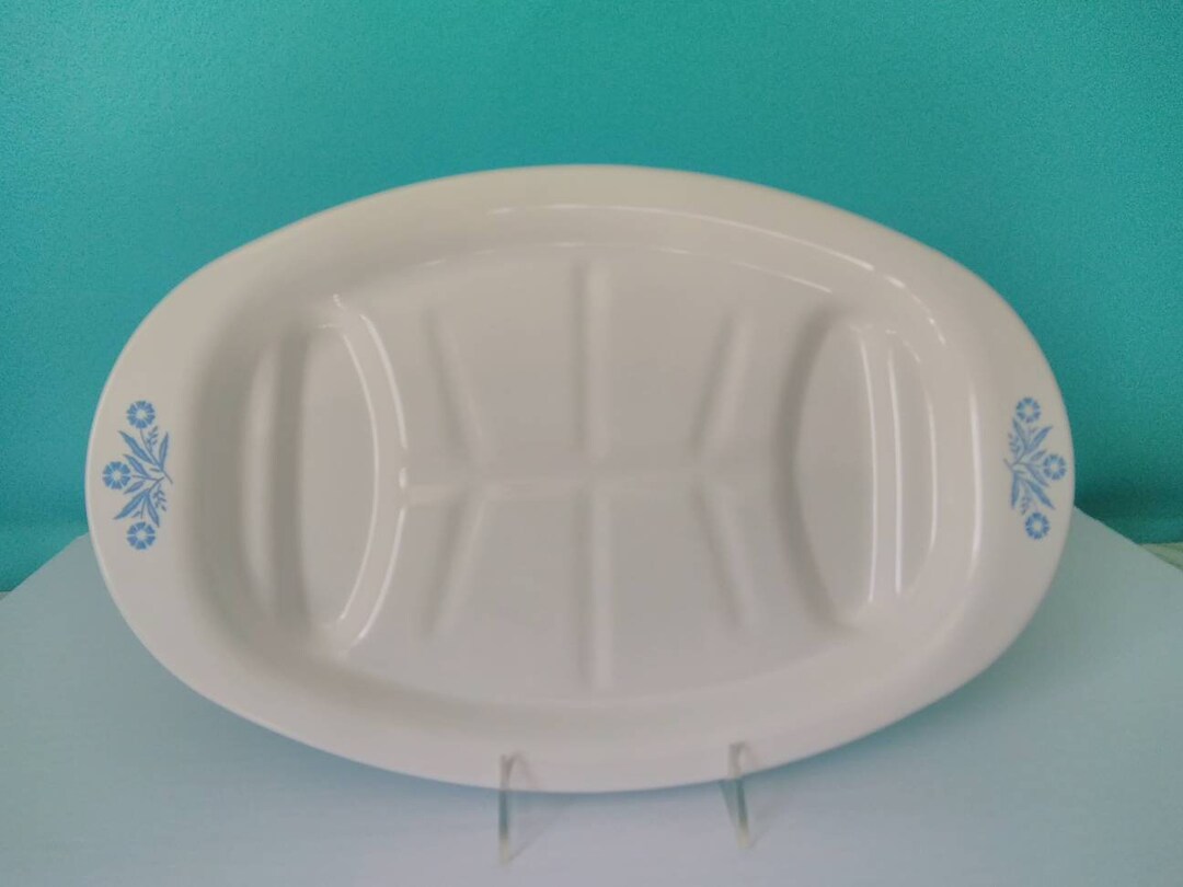 Corning Ware Turkey Platter/vintage Corning Ware Meat Platter/vintage ...