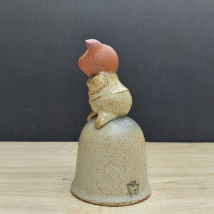 UCTCI Stoneware Pig Bell/vintage Dinner Drink Bell/ Vintage Pig Home ...