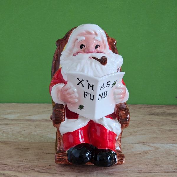 Santa Claus in a Rocking Chair - Etsy