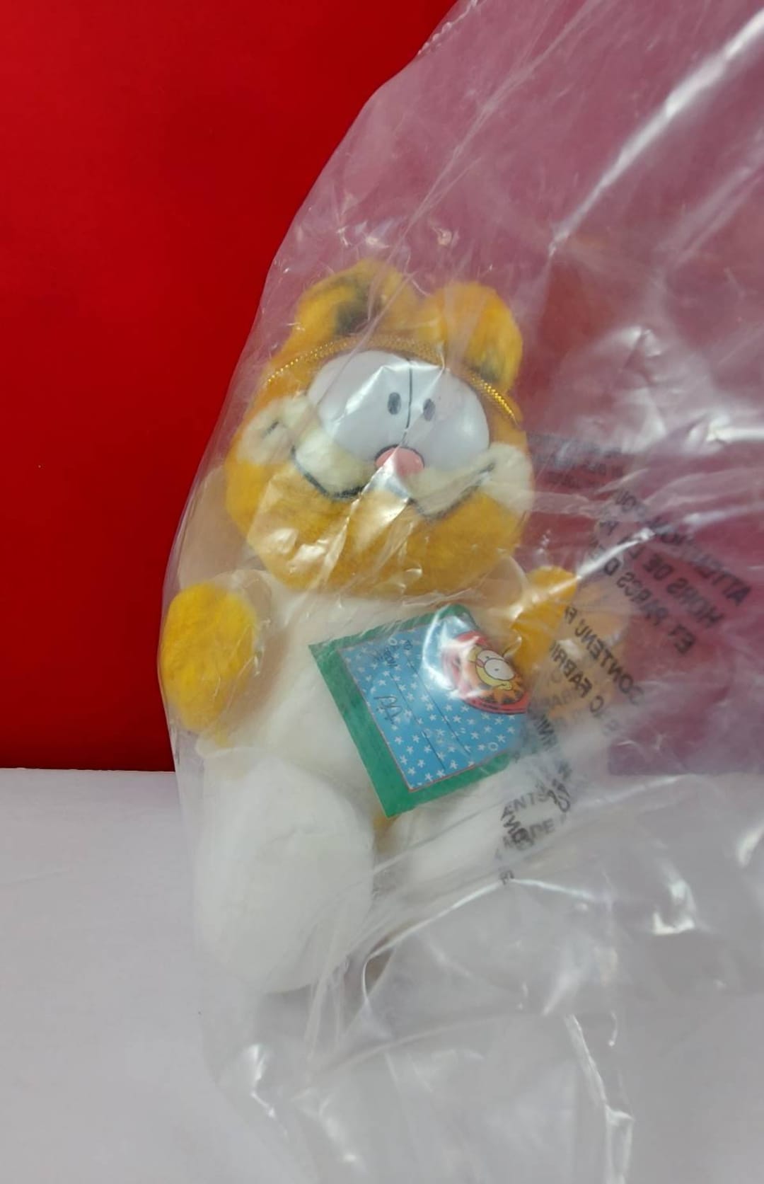 Vintage Garfield Angel Plush Toy/mcdonald's Garfield Angel - Etsy