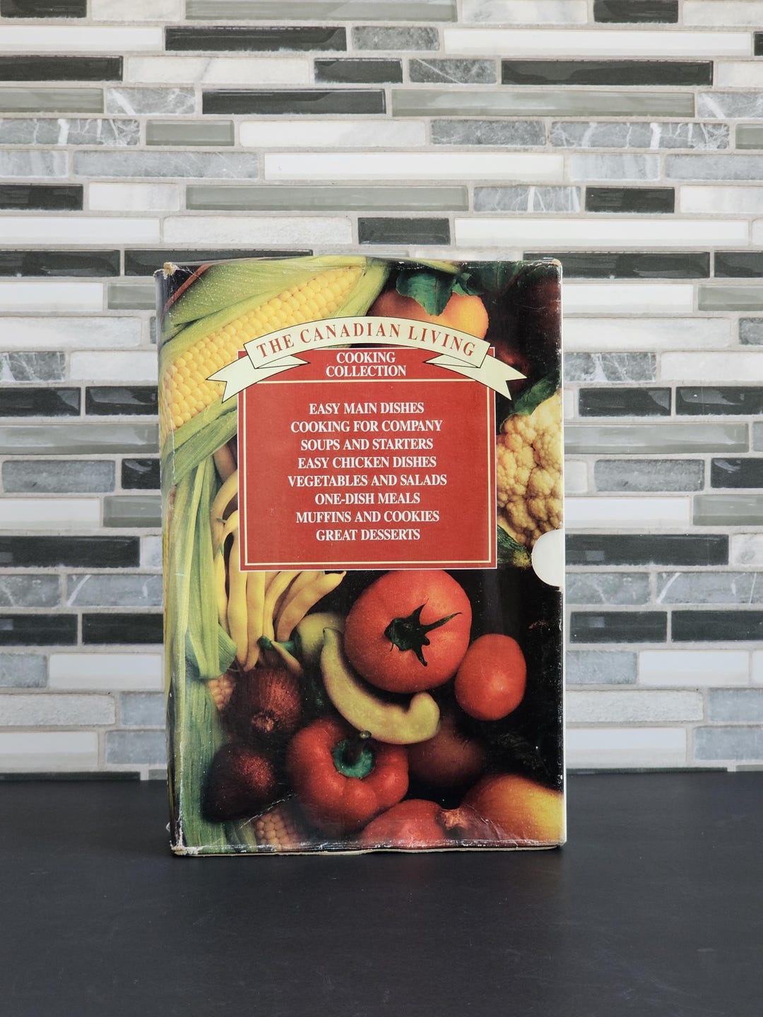 Canadian Living Cooking Collection Cookbook Set 1991/ Vintage Canadian ...