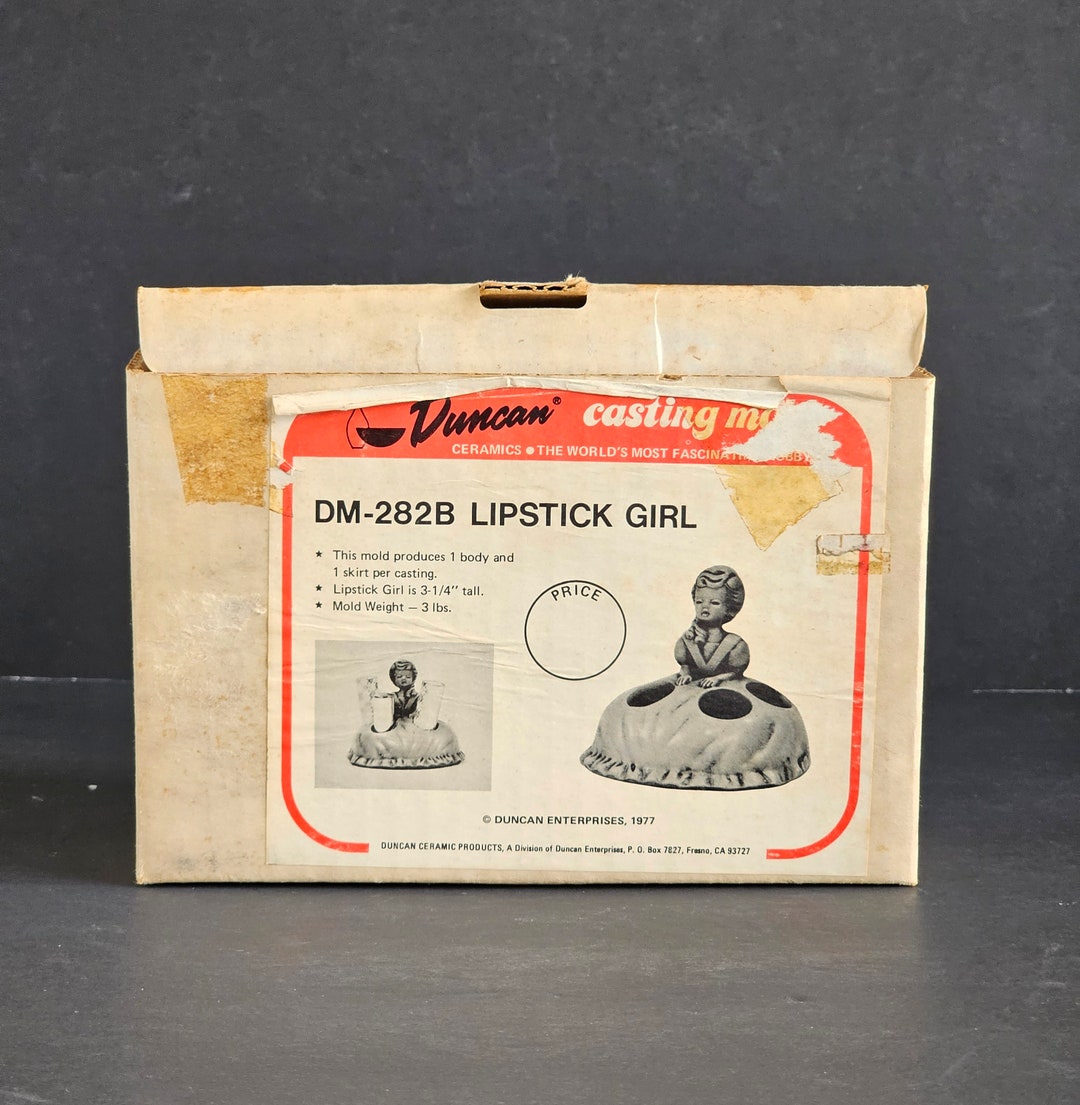 1977 Duncan Molds DM-282B Lipstick Girl/vintage Casting Molds/vintage ...